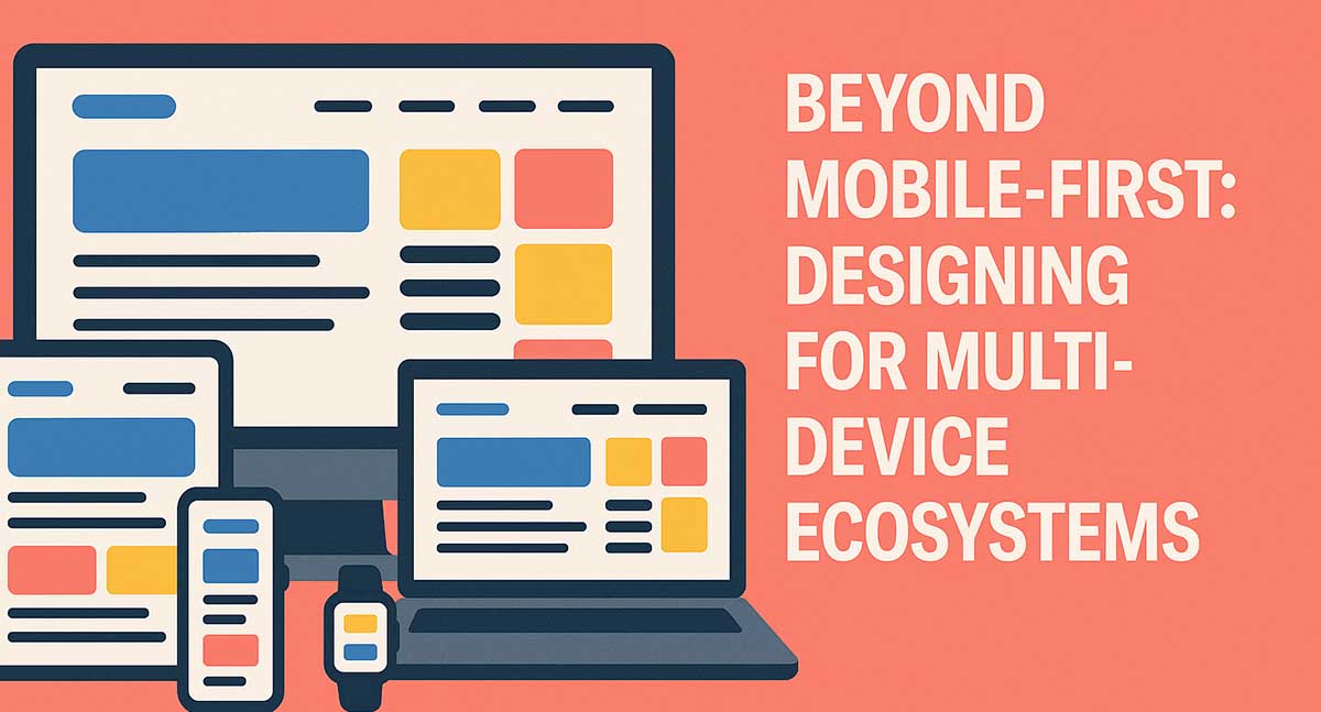 Beyond Mobile-First: Designing for Multi-Device Ecosystems